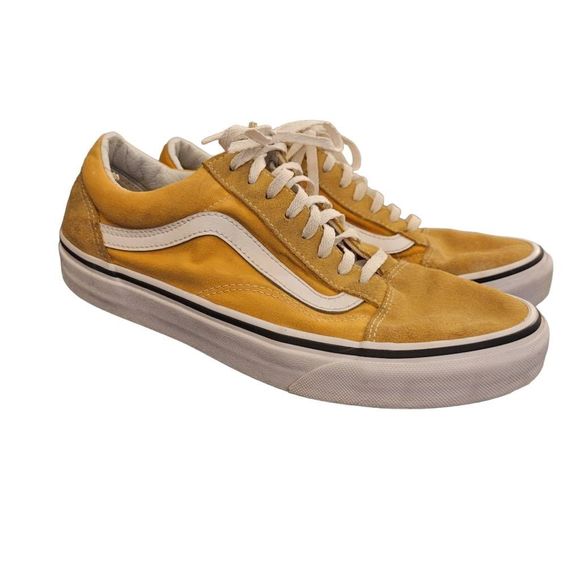 Vans | Shoes | Vans Womens Old Skool Color Theory Golden Yellow Suede ...
